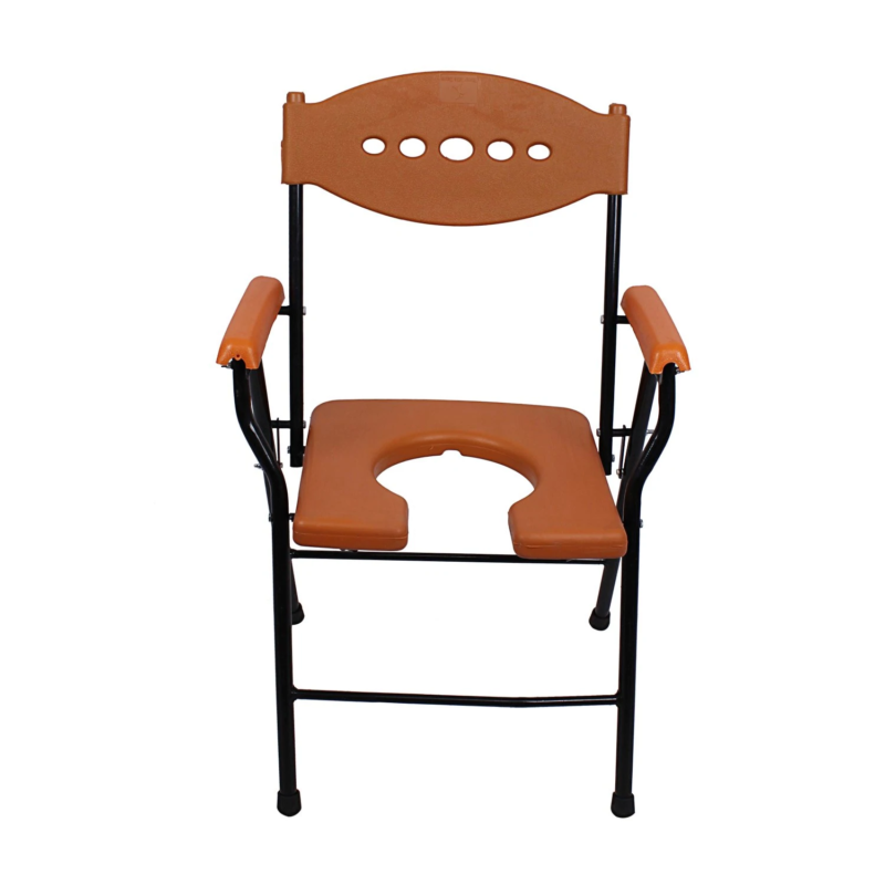 COMMODE CHAIR - ORANGE - RespiKart